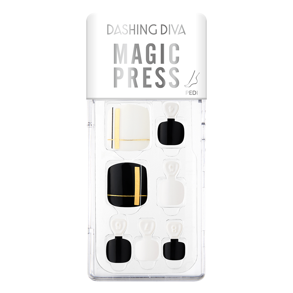 [VIVID & SIMPLE COLLECTION] MAGIC PRESS PEDI - MODERN NIGHT – Dashing diva NZ (EAST JADE LTD)